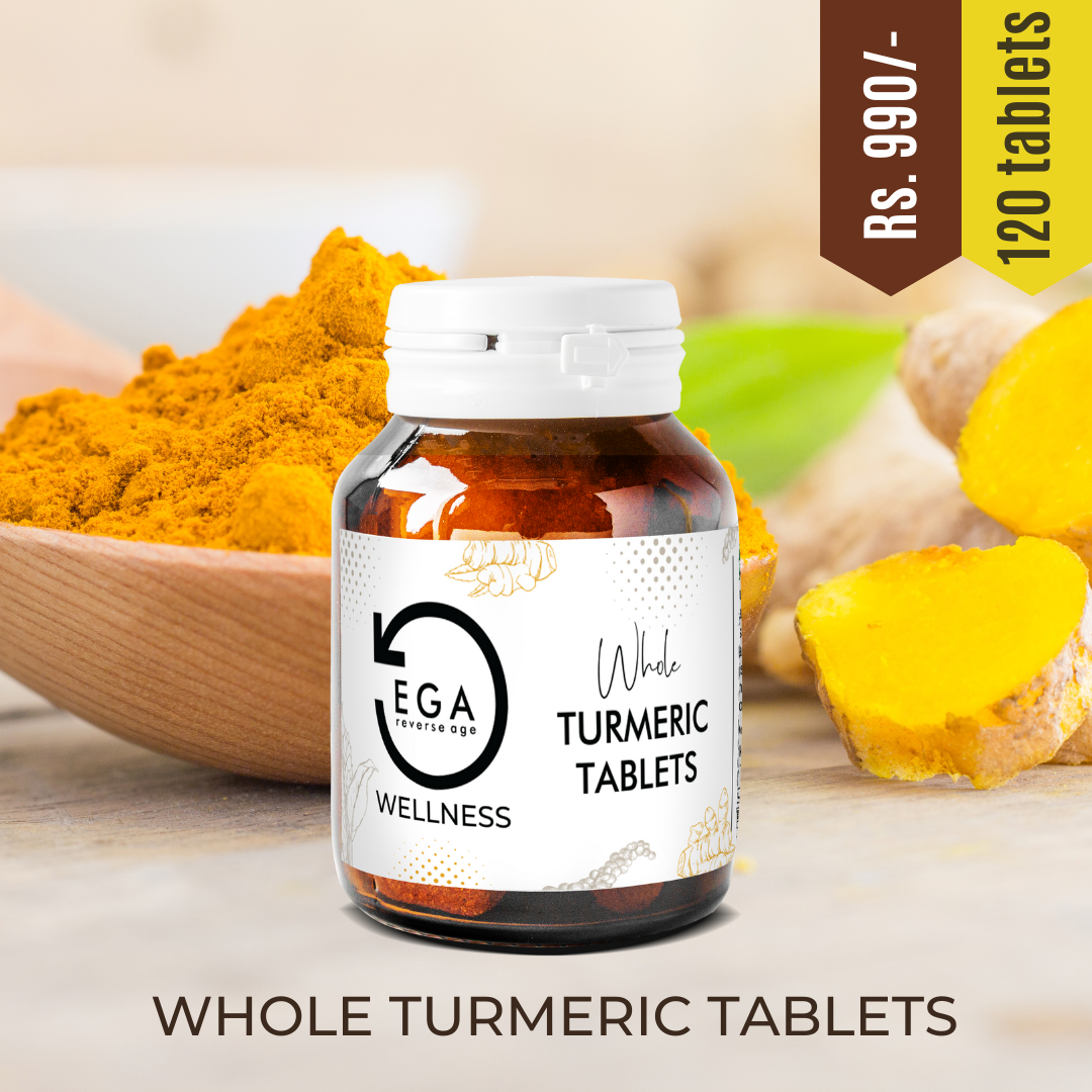EGA Whole Turmeric Tablets | High Curcuma – EGA Wellness