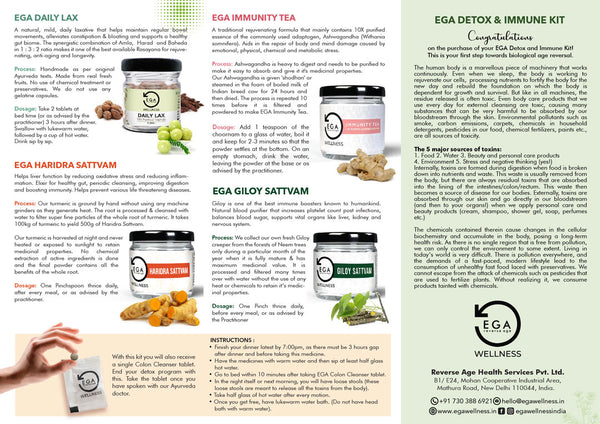 EGA 7 Day Detox and Immunity Kit | EGA Ayurveda – EGA Wellness