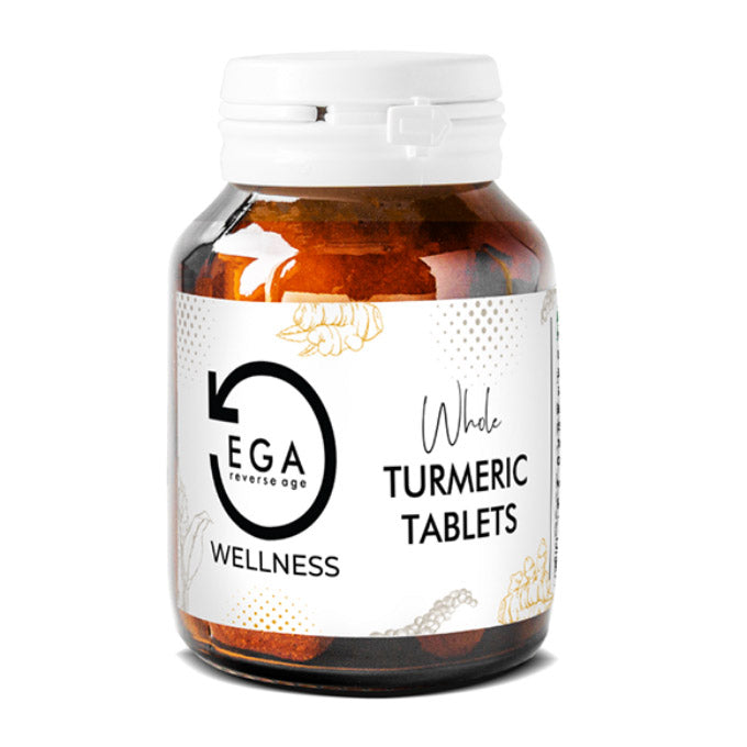 EGA Whole Turmeric Tablets - High Curcuma Content | EGA Wellness